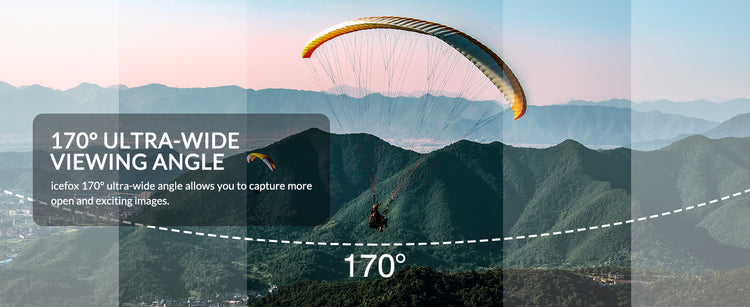 ICEFOX 4K Action Camera – Waterproof, 60FPS, EIS, WiFi & App Control